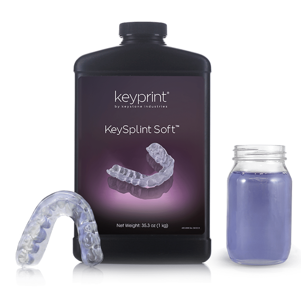 Résine KEYSTONE KeySplint Soft - 1kg